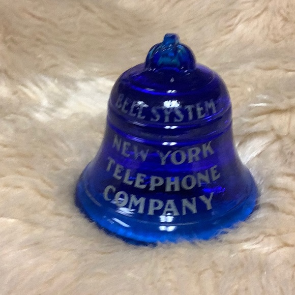 Other | Antique New York Bell System Telephone Company Cobalt Blue ...